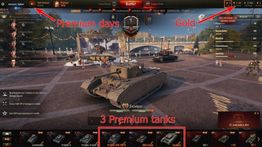 World of Tanks (WOT) Invite Codes⭐: Free Tanks, Gold & Premium December ...